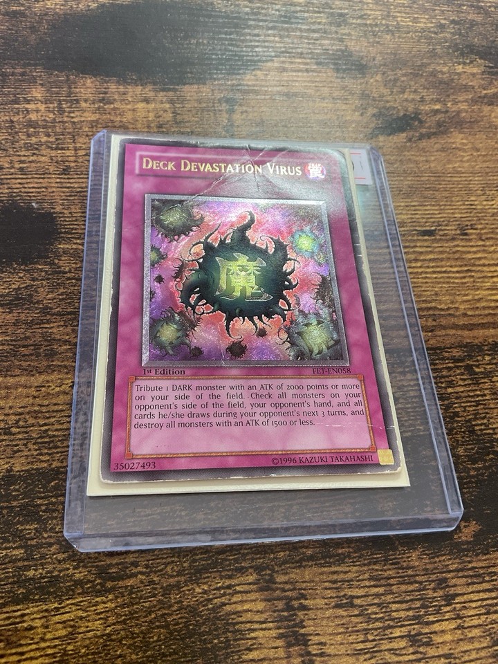 Yugioh Ultimate Rare Deck Devastation Virus FET-EN058 1st | eBay