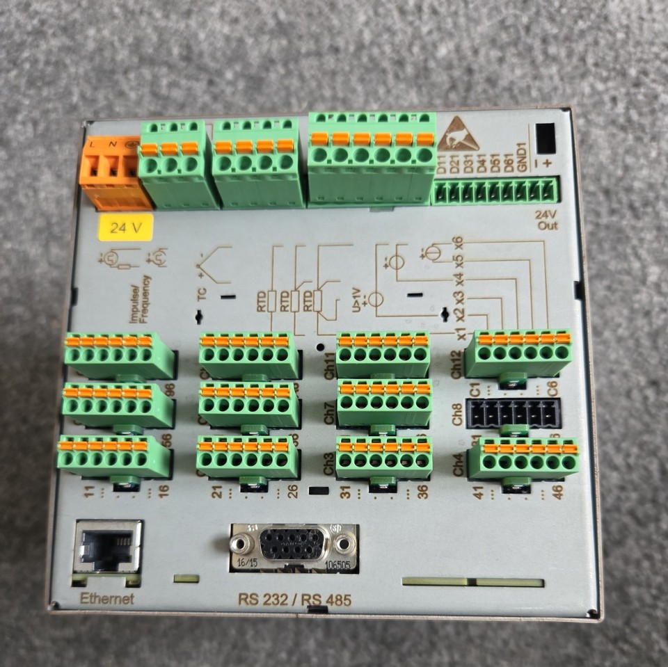 Endress+Hauser Ecograph-T RSG35-13D5/0 Screen Recorder | eBay