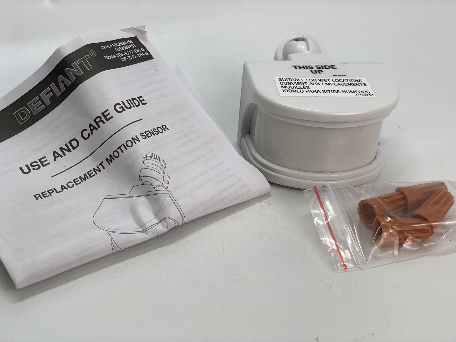 Defiant DF-5717-WH 270 Degree White LED Motion Sensor Replacement ...