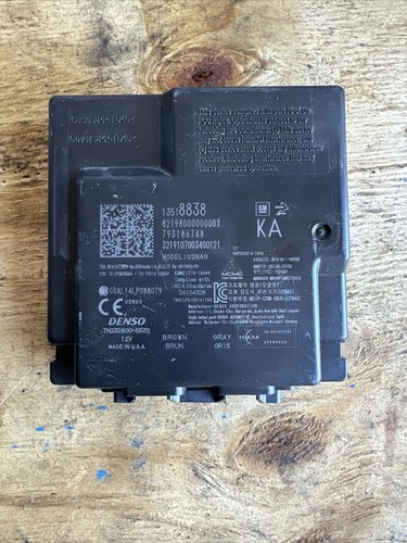 19-21 Chevy Camaro GM SS 1LE Anti-Theft Keyless Entry Control Module ...