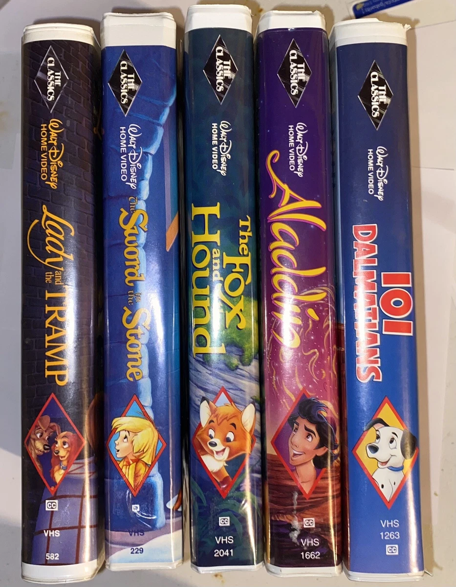 10 Classic Walt Disney VHS Tapes From The Collectible, 45% OFF