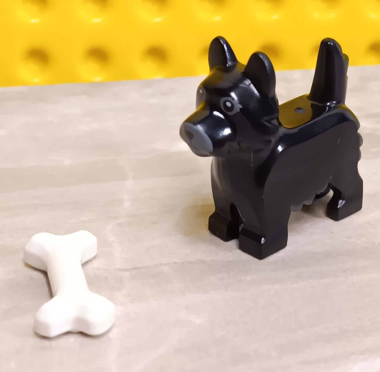 NEW LEGO BAM Animal Dog Scottie Scottish Terrier Black Gray Muzzle ...
