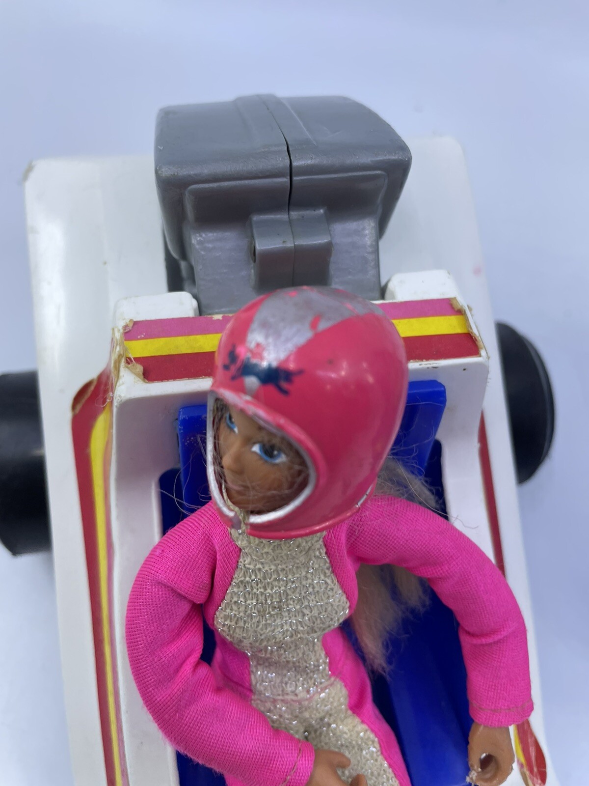 Vtg 1975 Ideal Toy-Derry Daring Dune Buggy-Evel Knievel race car Gyro ...