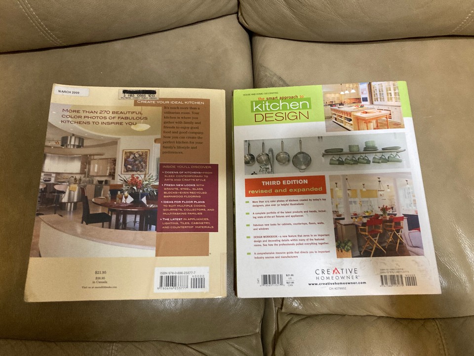 KITCHEN DESIGN BOOKS EXCELENT CONDITION | eBay