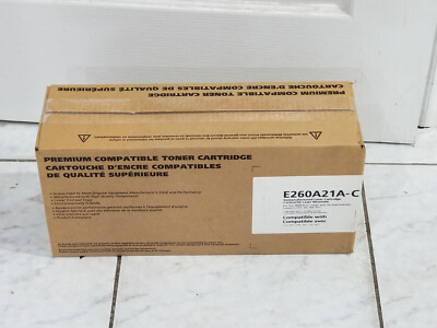Lexmark E260A21A E260A11A Remanufactured Black Toner Cartridge for E260 ...