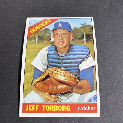 1966 Topps Baseball Card Jeff Torborg Dodgers Card # 257 | eBay