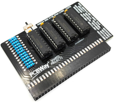 Commodore Amiga 500 Ram Expansion A501 Clone 512KB + Switch - Fast USA ...