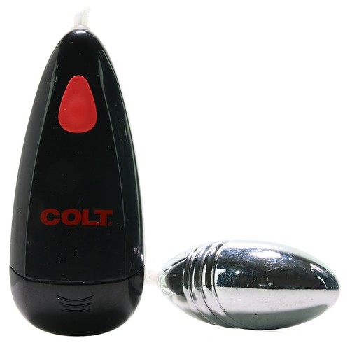Colt Waterproof Silver Turbo Bullet - Clitoral Anal Egg Vibrator Vibe ...