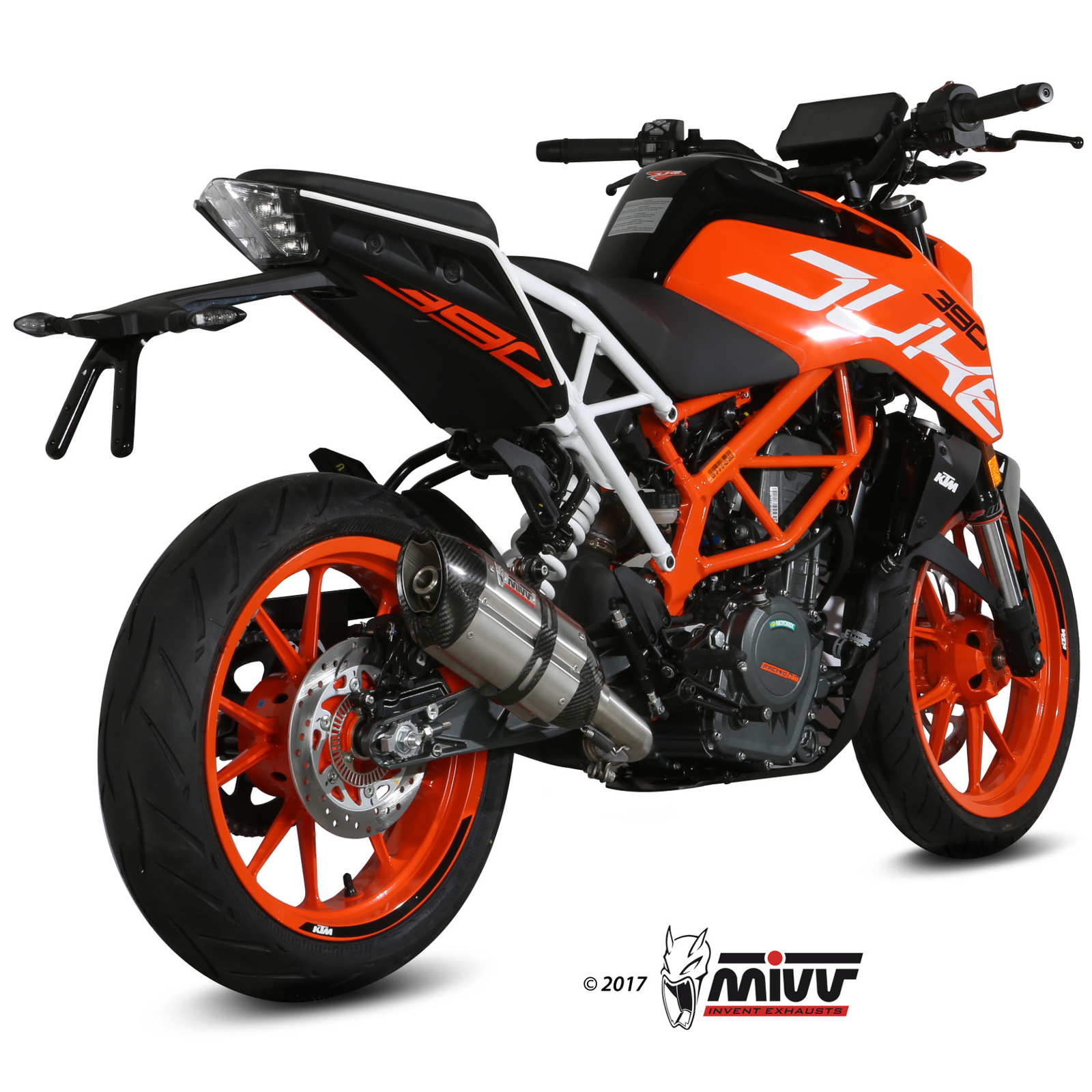 Auspuff Motorrad Mivv Ktm 390 Duke 2019 Endtopf Suono Edelstahl ...