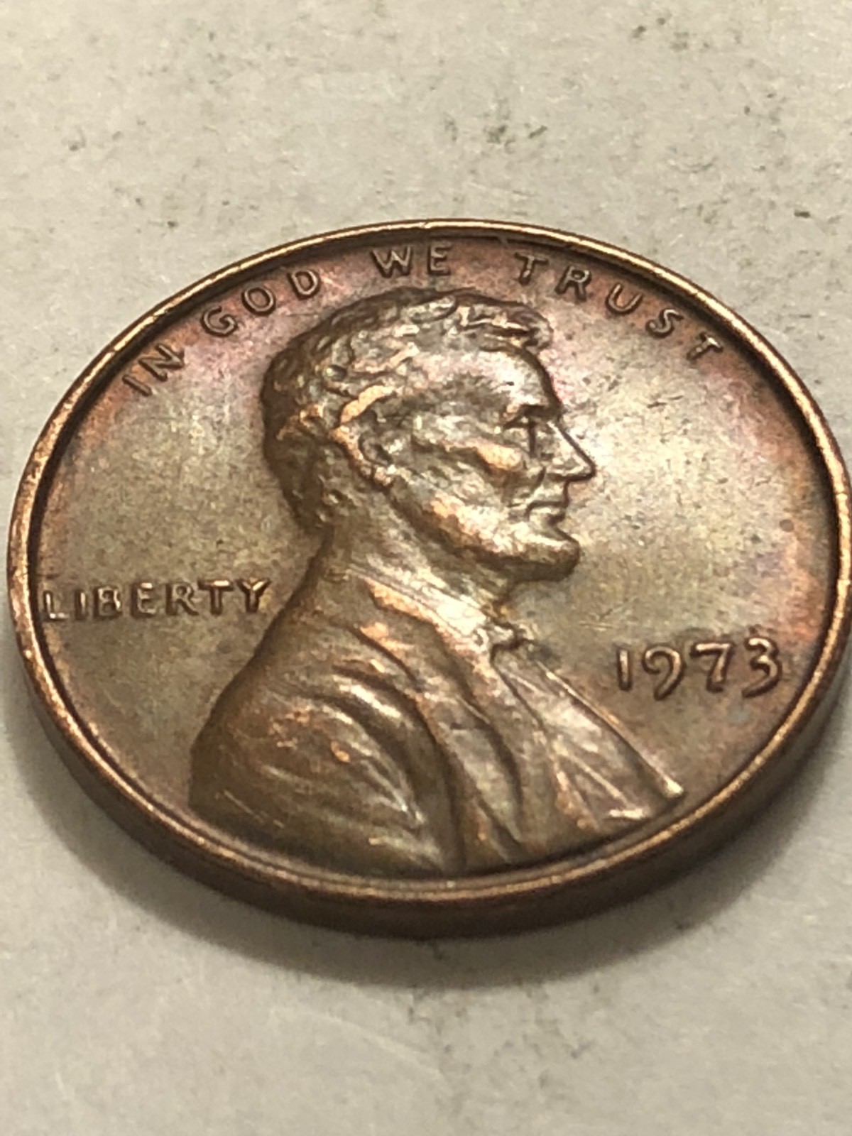 1973 P LINCOLN CENT PENNY AU BEAUTIFUL Coin Low Shipping Lot K32 | eBay