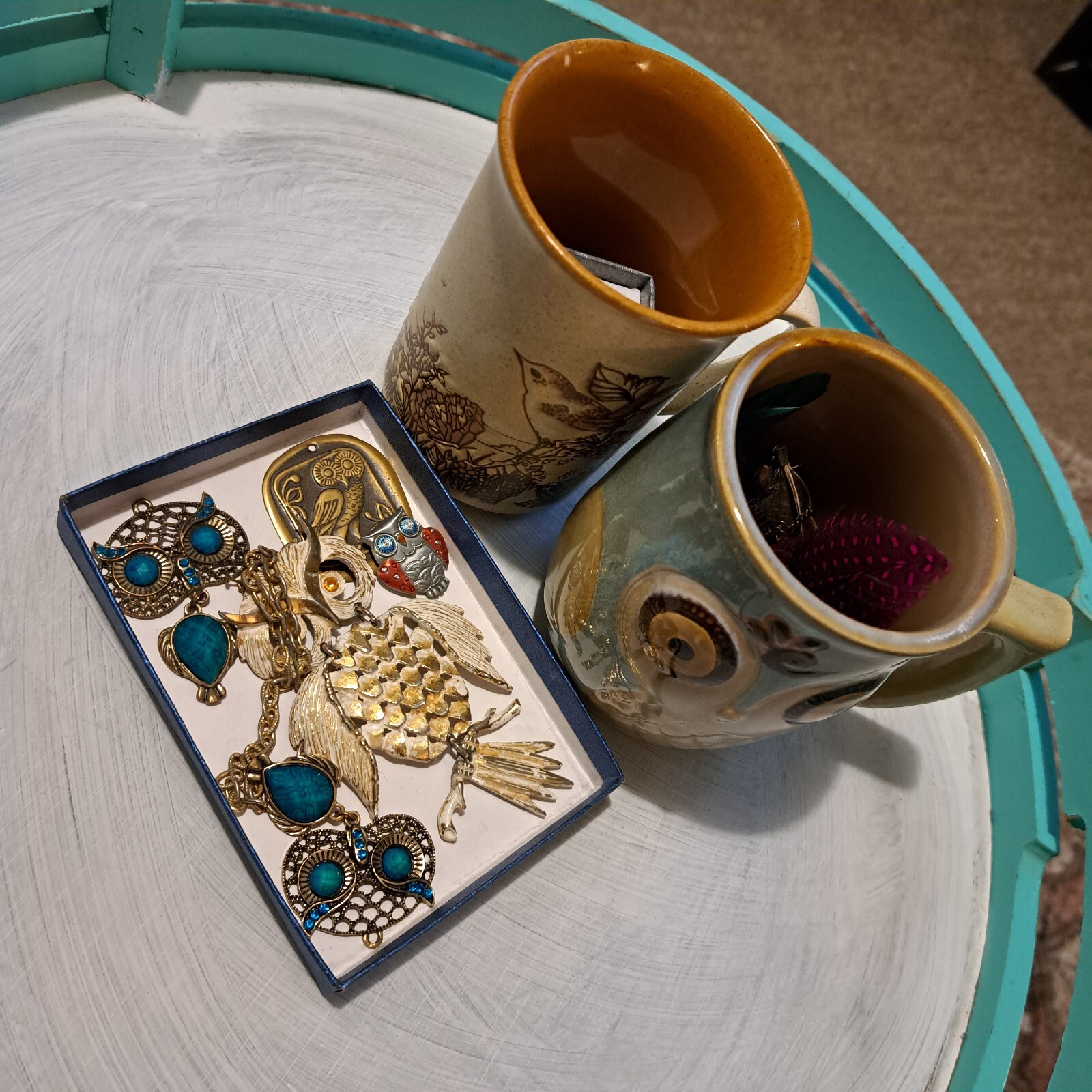 Owl Collector - True Vintage COFFEE Mugs and Costume Jewelry, OWL ...