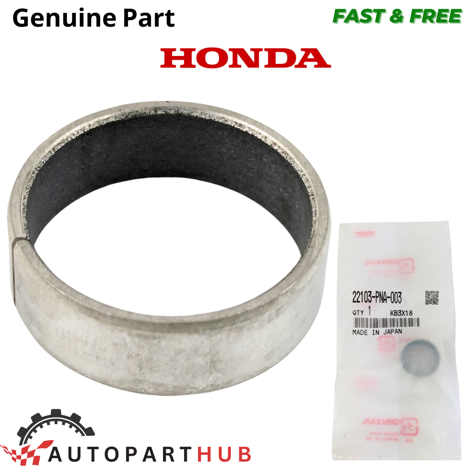 GENUINE HONDA CR-V ACCORD CIVIC CLUTCH PILOT BEARING BUSHING OEM 22103 ...