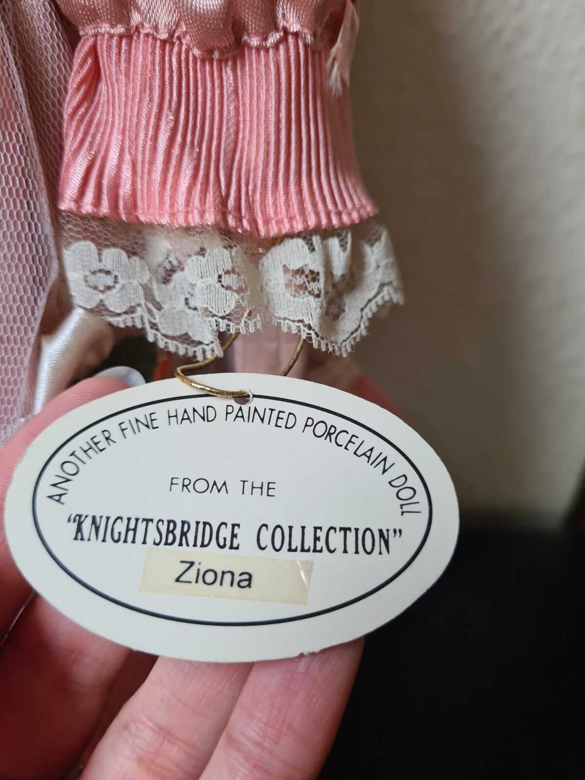 Vintage Knightsbridge Collection Porcelane Doll "Ziona" | eBay UK
