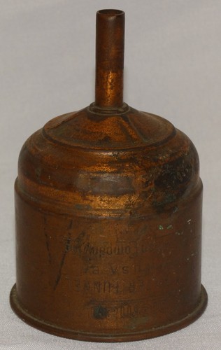 Vintage Coleman Copper Filtering Funnel No. 0 Wichita Kansas Lantern ...
