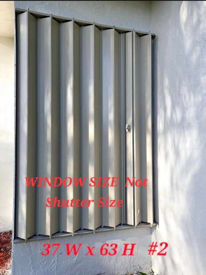 Hurricane Shutters Accordion Lock & Keys + Hardware - Paneles Huracán ...