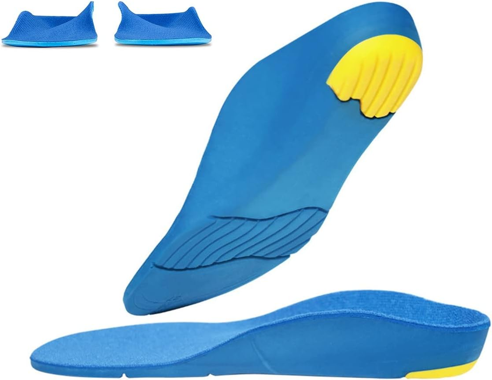 Kids Orthotic Cushioning Arch Support Shoe Insoles, Children Pu Foam ...