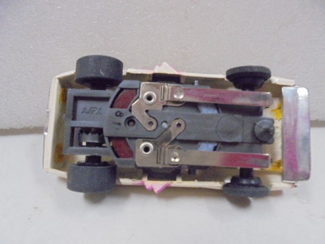 Aurora AFX Javelin Pro Stock White n Purple Rare | eBay