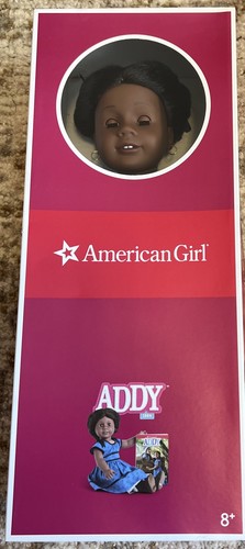 American Girl 18” Addy Walker Historical Doll Dark Brown Hair Brown ...