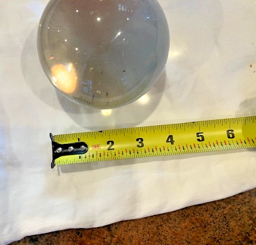 Chance Bros glass sphere | eBay