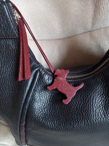 Radley Black Fine Leather Handbag Shoulder Bag | eBay