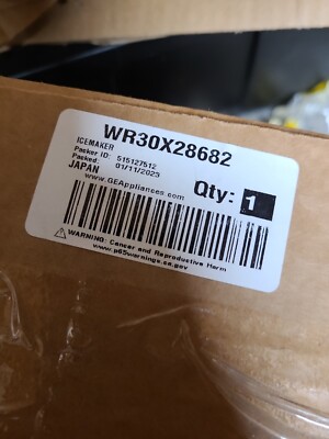 WR30X28682 GE Refrigerator Ice Maker | eBay