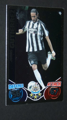 #373 GUTIERREZ NEWCASTLE MAGPIES TOPPS CARD PREMIER LEAGUE FOOTBALL ...