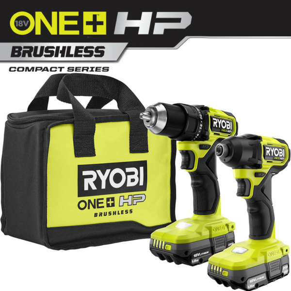 Ryobi ONE+ HP Compact Brushless Drill Set online kaufen | eBay