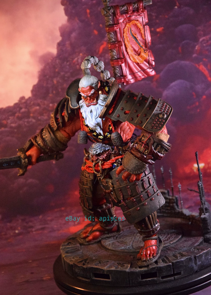 Private customized World of Warcraft Blademaster Red Orc Edition Action ...