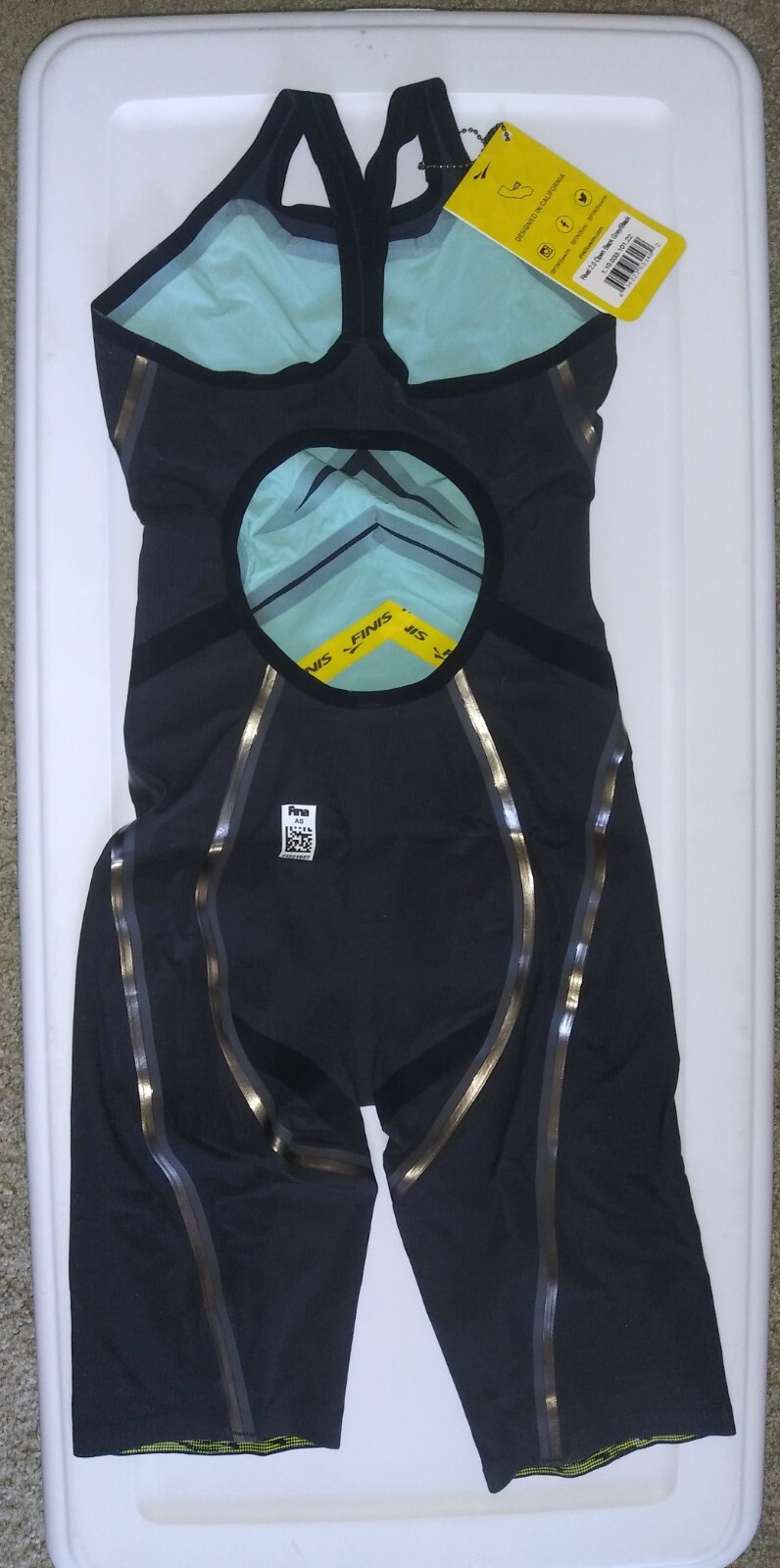 Tech suit women. Finis Rival 2.0 open back brand new tech suit. Black ...