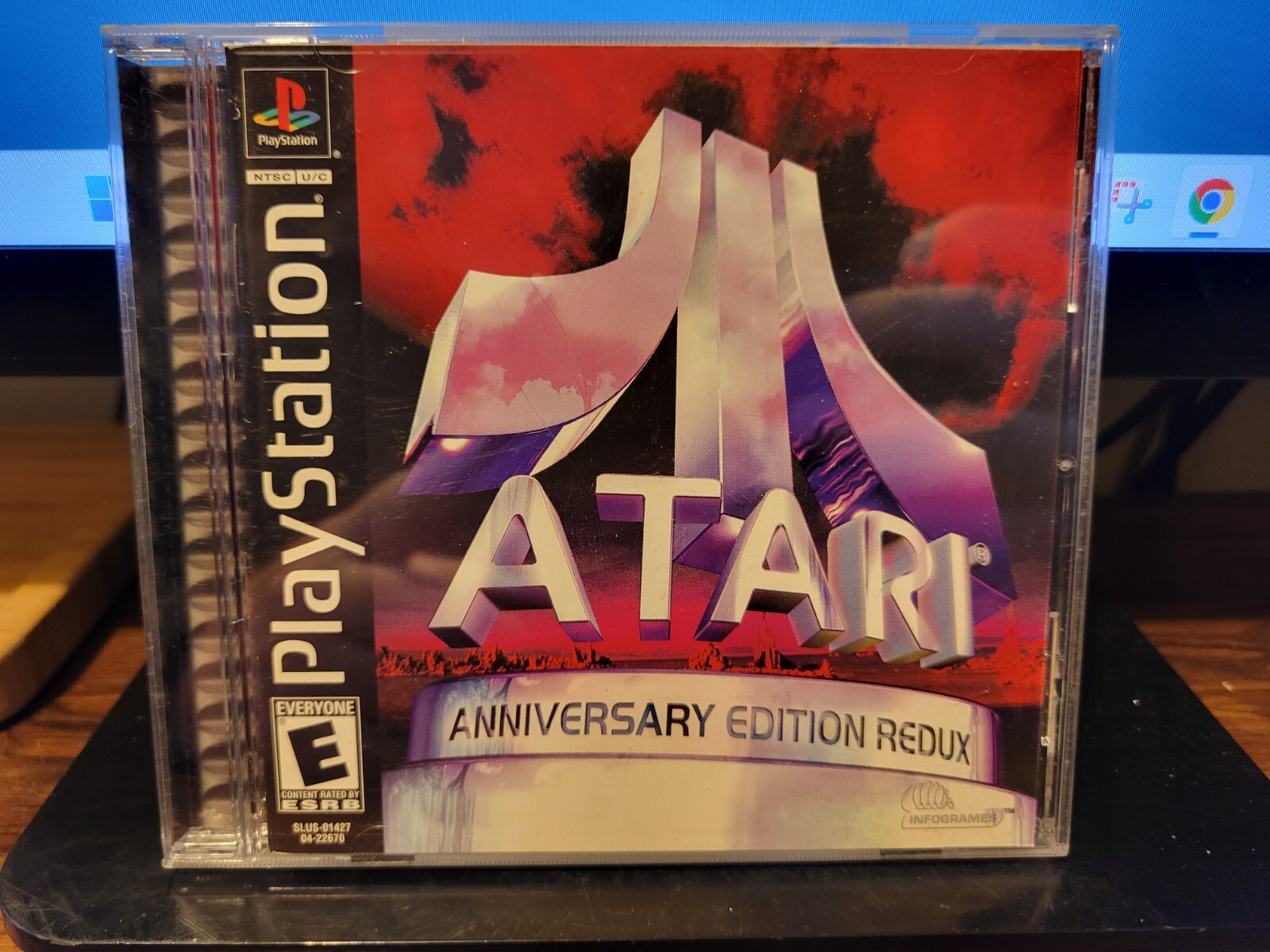 Atari Anniversary Edition Redux PS1 (Sony PlayStation 1, 2001) Complete ...
