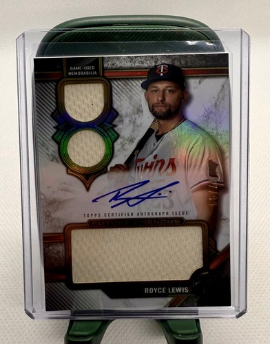 2024 Topps Royce Lewis "Future Phenoms" Autograph Game-Used Memorabilia ...