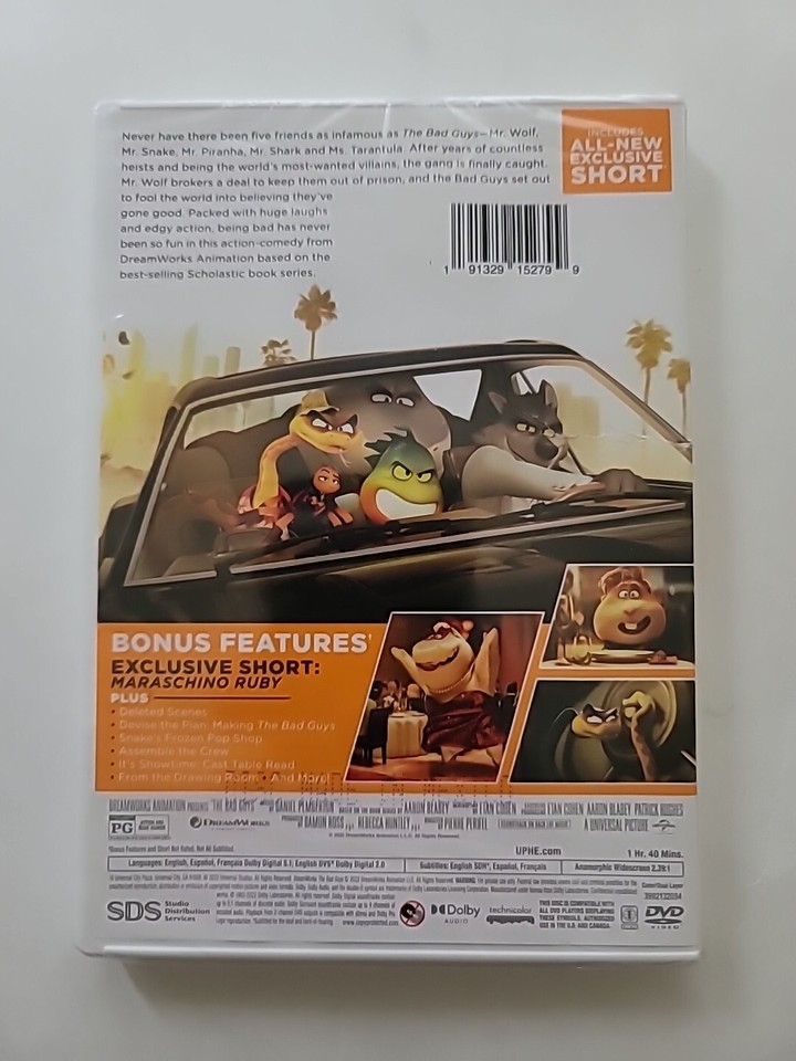 The Bad Guys DVD 2022 Collectors Edition Includes All New Exclusive ...