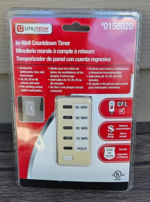UtiliTech Digital In-Wall Countdown Indoor Timer 0156020 T48 | eBay