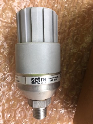 SETRA MODEL 209 PRESSURE TRANSDUCER RANGE: -14.7-30 PSIG Output 0.5-5.5 ...