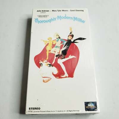 Mary Tyler Moore Thoroughly Modern Millie MCA Home Video VHS Movie 1967 ...