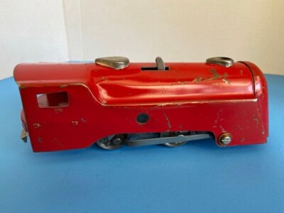 Marx Red Commodore Vanderbilt Engine | eBay