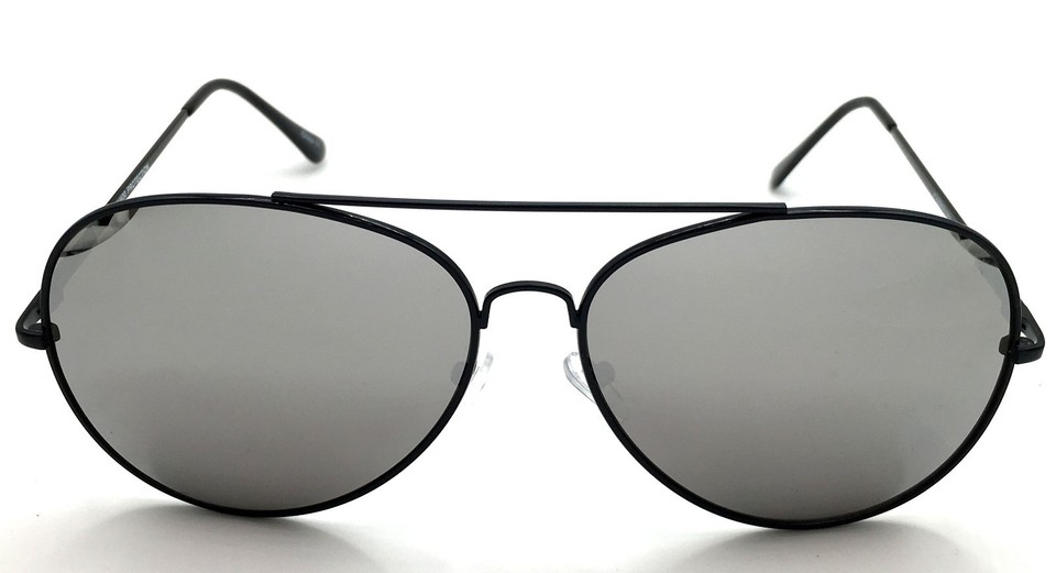 PILOT "GUN" Shield MIrror POLARIZED Lens Women Sunglasses OVERSIZED ...