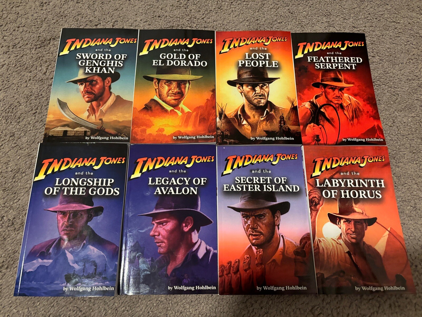 Indiana Jones EXPANDED ADVENTURES Canon & Legends VINTAGE NOVEL BOOK ...