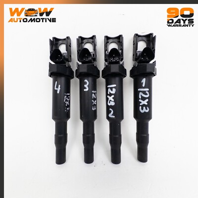 97-21 BMW X3 E93 E60 F25 335I 530I ENGINE IGNITION COIL DELPHI SET 4 ...