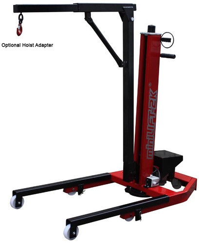 NEW Hoffman 5,000 Lb 5K Single Post Portable Mini Auto Car Lift Body ...