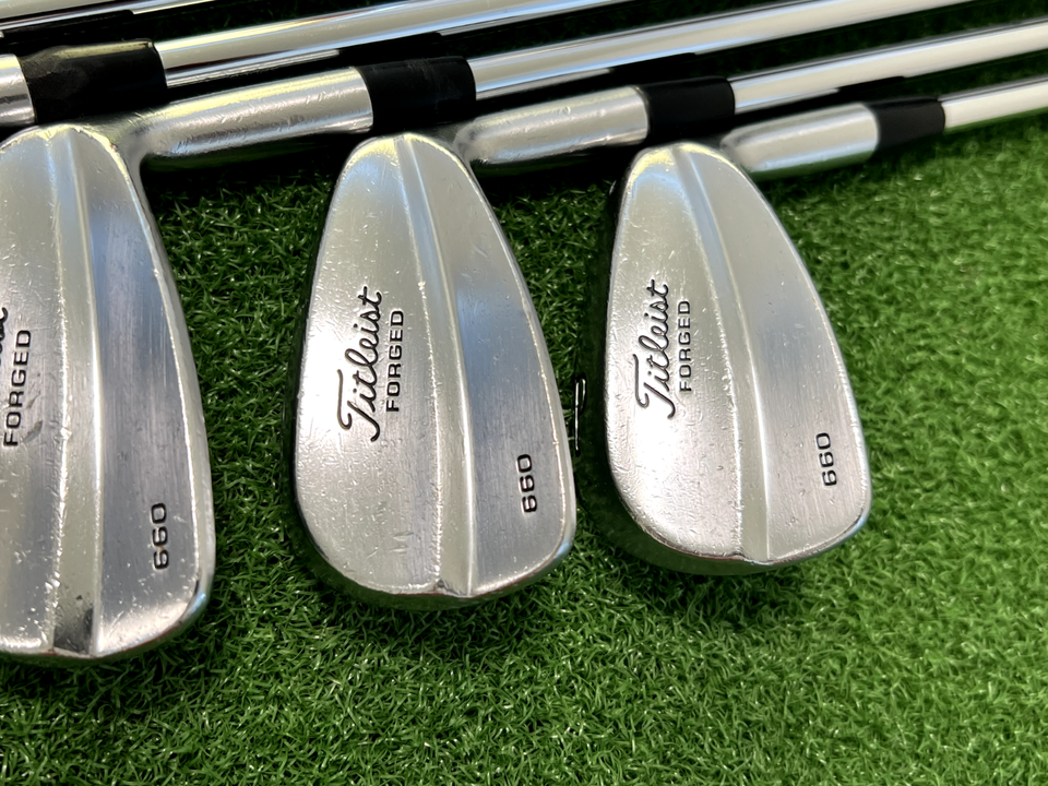 Titleist Golf 660 FORGED Iron Set 5-PW Right Handed Steel XP 95 S300 ...