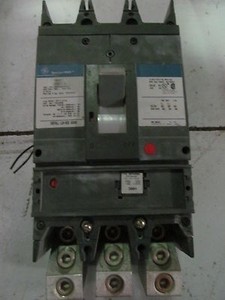 GE Spectra RMS SGDA32AT0400 Breaker 400 Amp 3 Pole 240 V W/300 Trip W ...