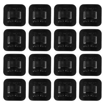 16 Pcs Wire Conduit Holder Mountain Bike Clamps Brake Cable Line Guide ...