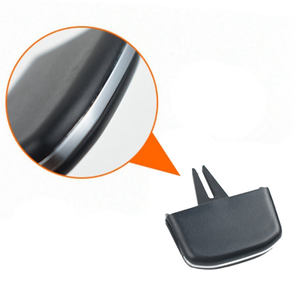 2X Car Dashboard Middle Short A/C Vent Outlet Tab Clip Repair Kit for ...