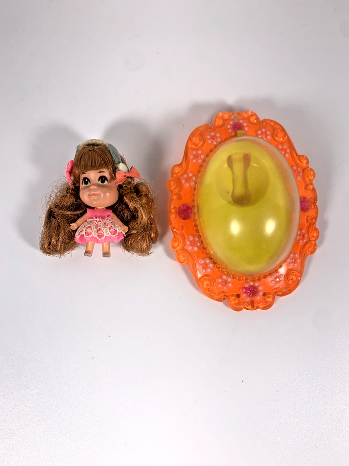 1966 Vintage Liddle Kiddles Lucky Locket Little Doll Lottie Mattel Toy ...