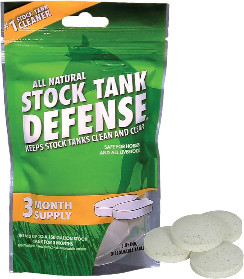 Stock Tank Defense, Livestock Water Trough Cleaner, Clean Drinking ...