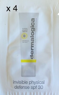 Dermalogica invisible physical defense spf 30 sample Size X 4 packet ...