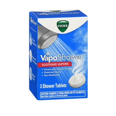 Vicks VapoShower Tablets 3 Shower Tabs By Vicks | eBay