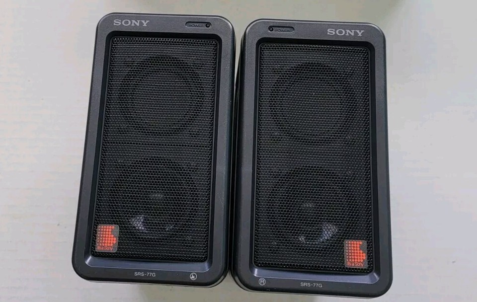 Sony SRS-77G Active Speaker System | eBay