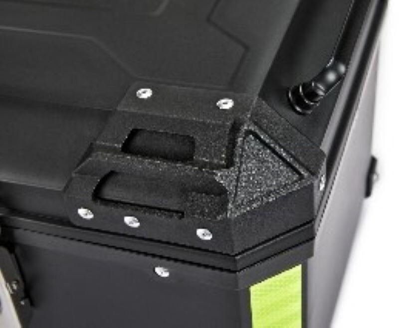 Universal 45L Motorcycle Scooter Moped Top Box-Case +Full Fitting Kit ...